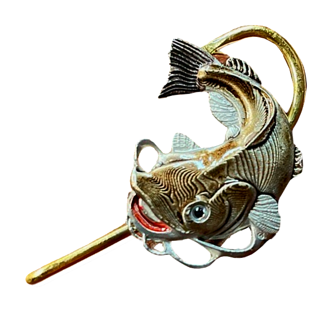Hookits Flathead Catfish Fishing Hook Hat Pin Clip | Bass Pro Shops